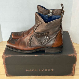Mark Nason | Shoes | Mark Nason Rock Lives Studded Cross Dragon Griffin ...